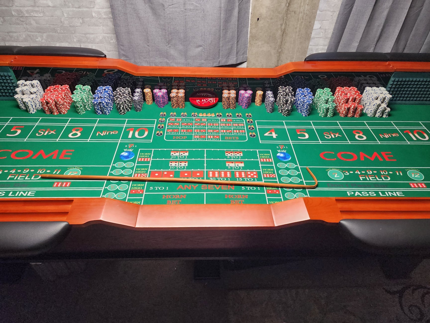 Full Size Casino Style Craps Tables – Hawaii Craps Shooters